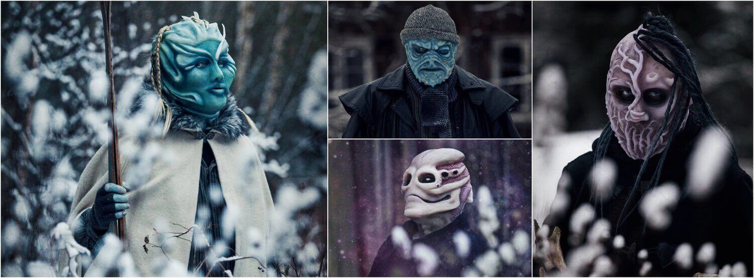 SFX Silicone Mask Making workshops i sommar på Helsinglight