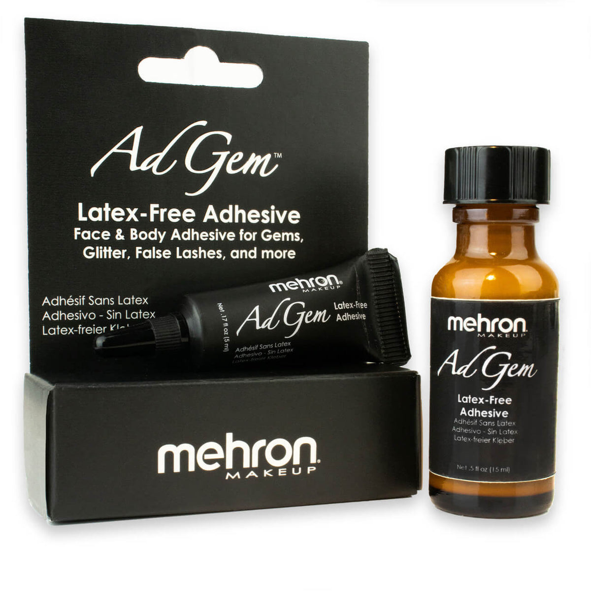 Mehron AdGem - Latex Free Adhesive — Helsinglight
