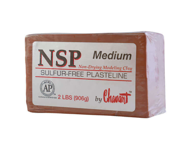 Chavant NSP Clay, skulpteringslera — Helsinglight